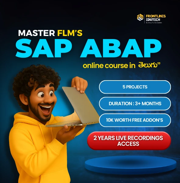 IT Courses in Telugu – Live & Practical Training |Frontlines Edutech