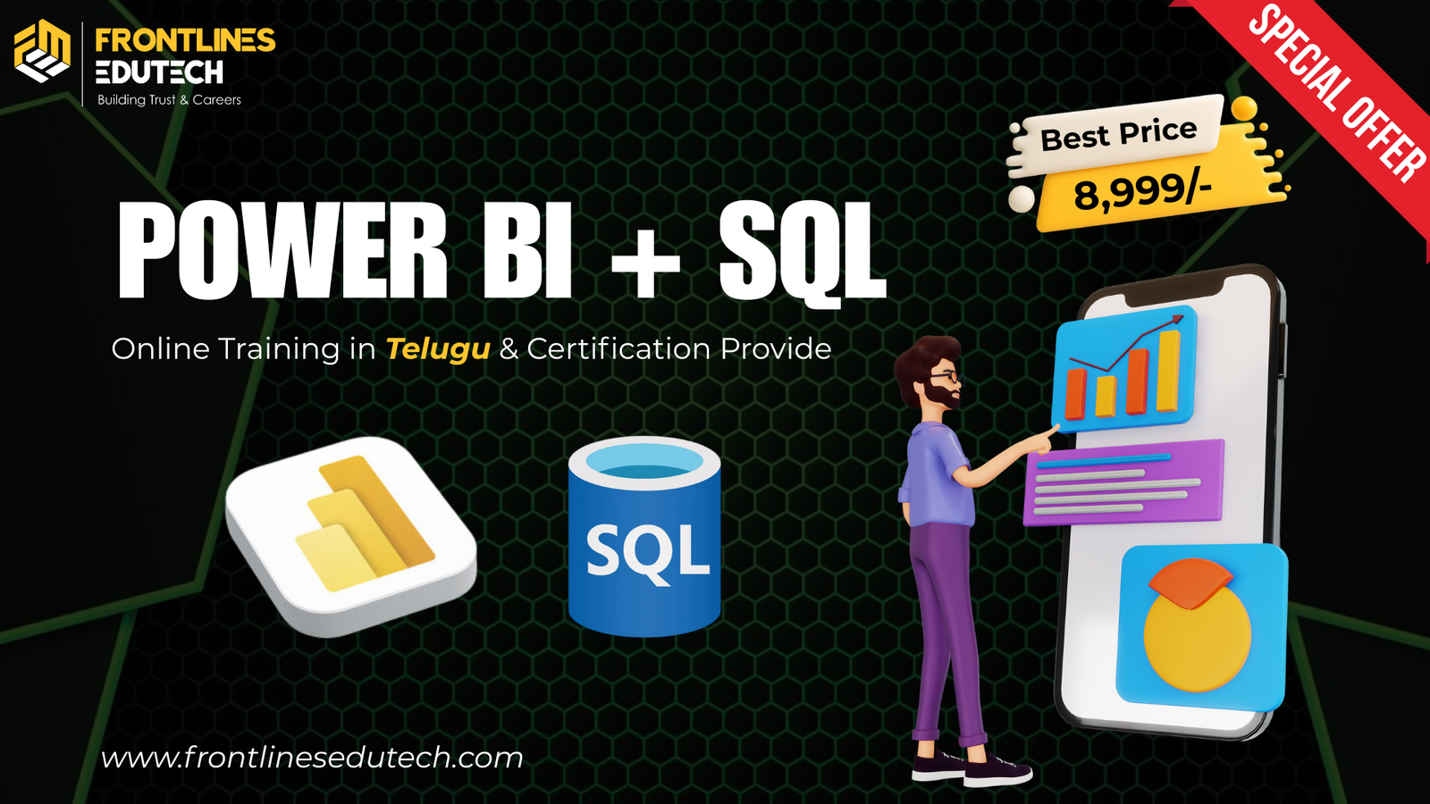 Power Bi Course in Telugu | Frontlines Edutech